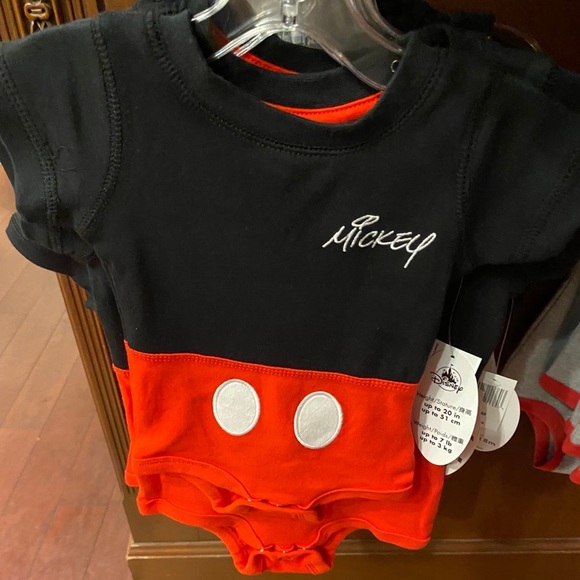 Disney | One Pieces | Mickey Mouse Bodysuit For Baby Bnwt | Poshmark